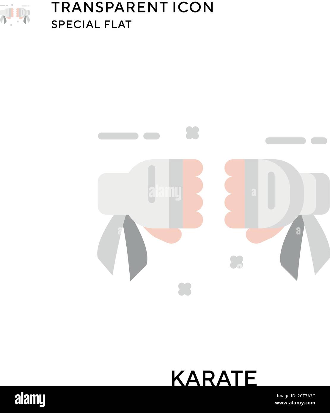 Karate man kata Stock Vector Images - Alamy