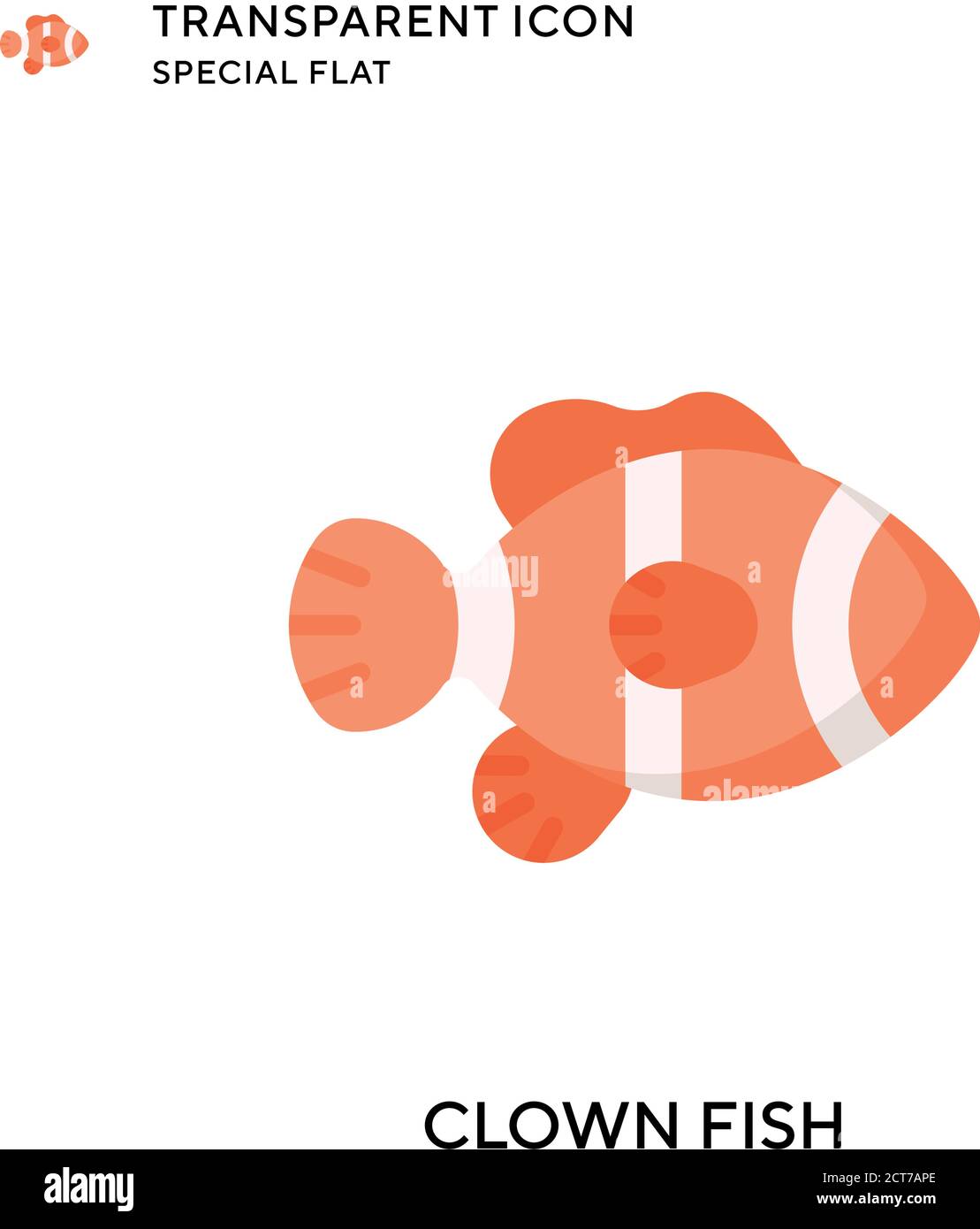 Clown fish amphiprion percula Stock Vector Images - Alamy