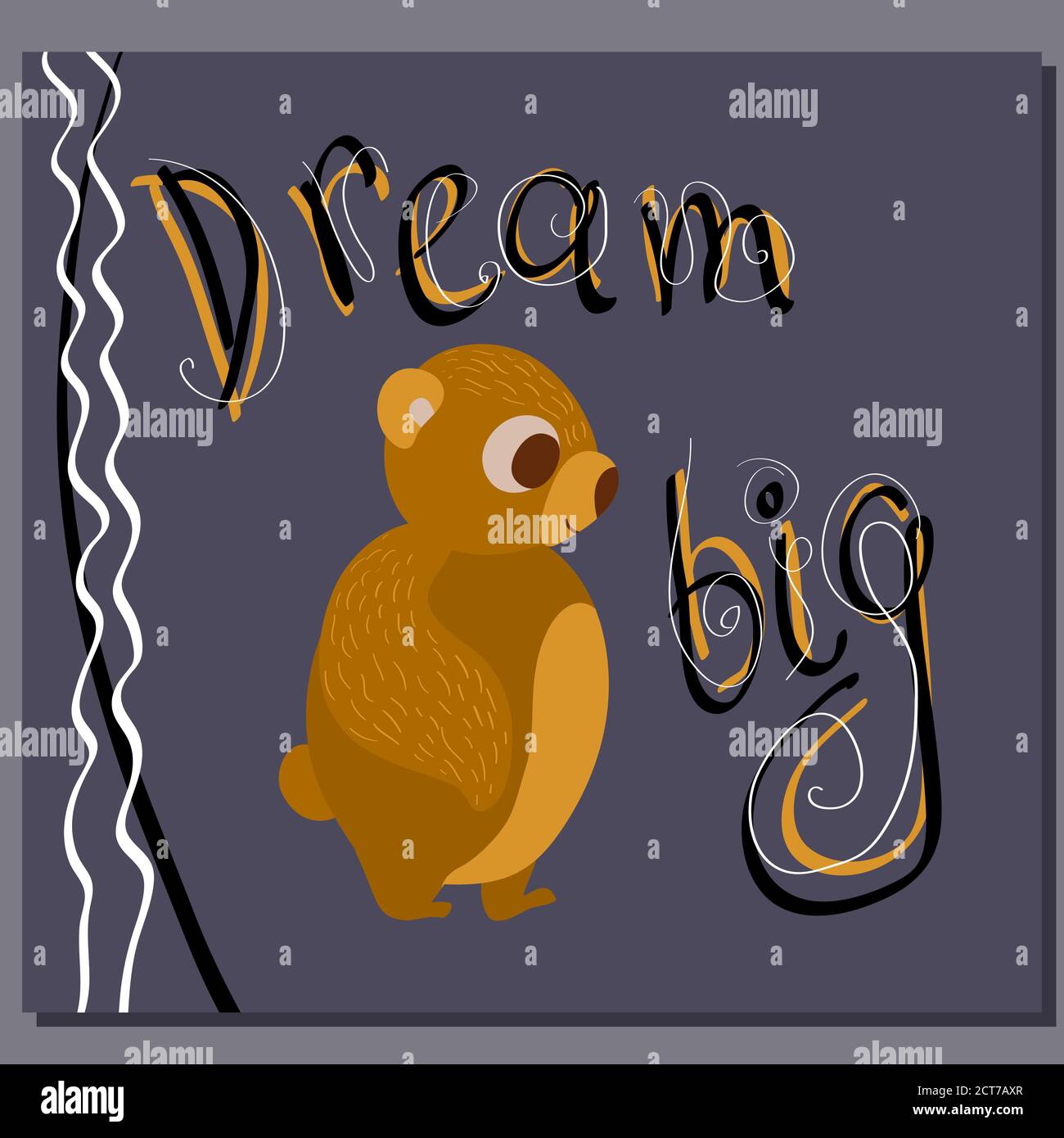 Children dear Stock Vector Images - Alamy