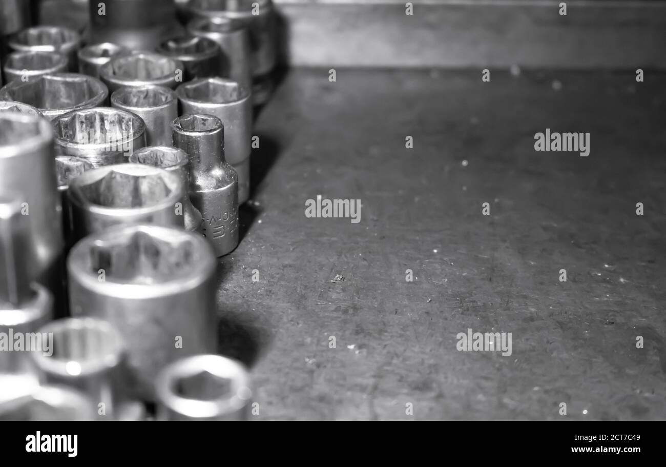 Old socket set hi-res stock photography and images - Alamy