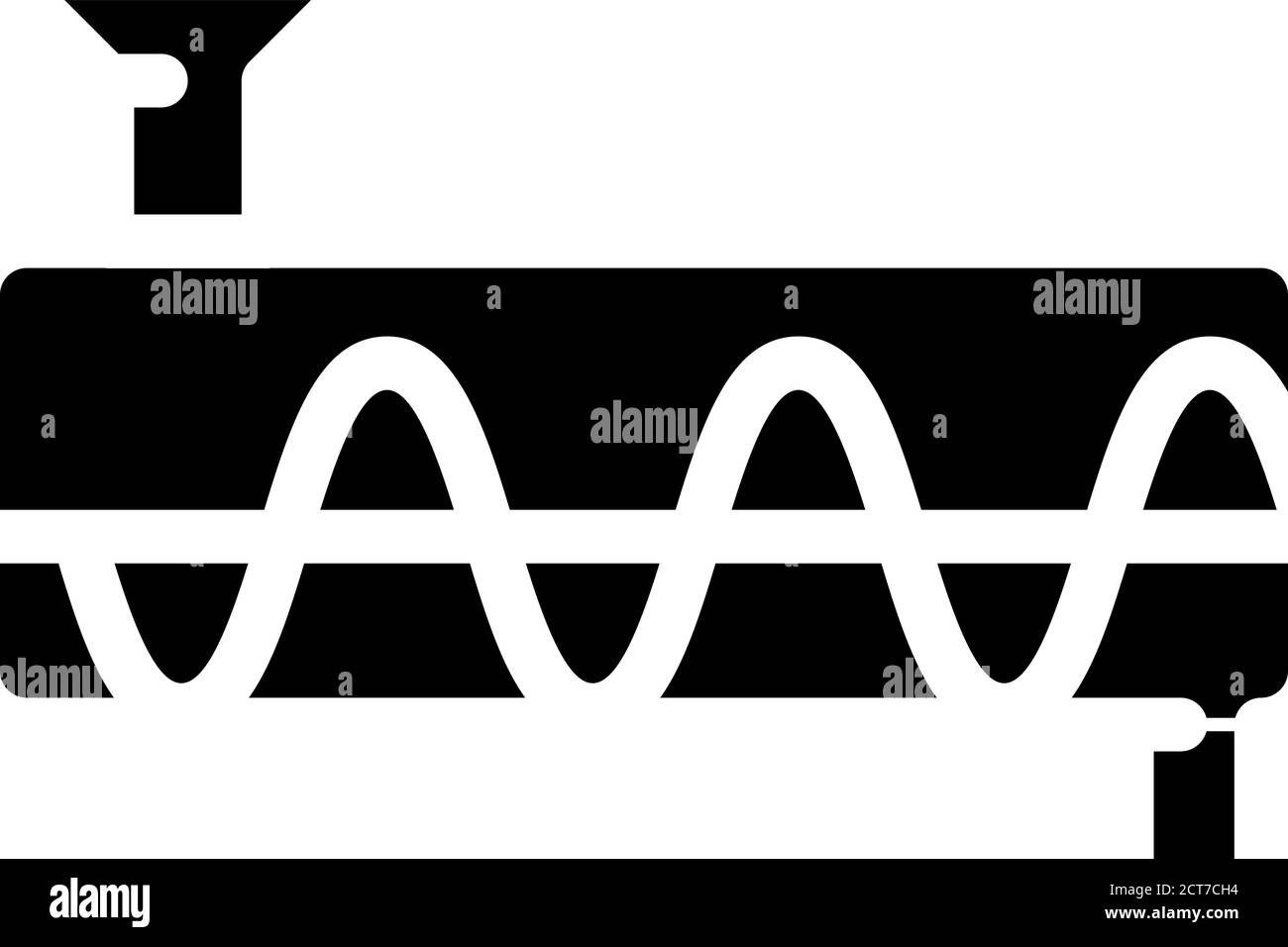 purifier equipment glyph icon vector symbol illustration Stock Vector ...