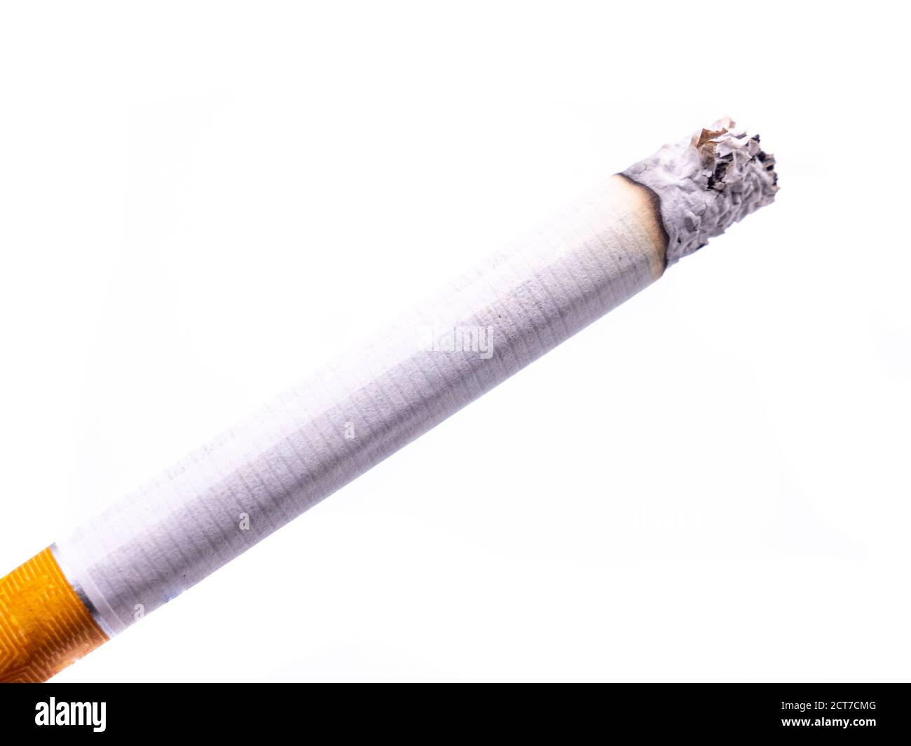 Cigarette isolated on white background Stock Photo - Alamy