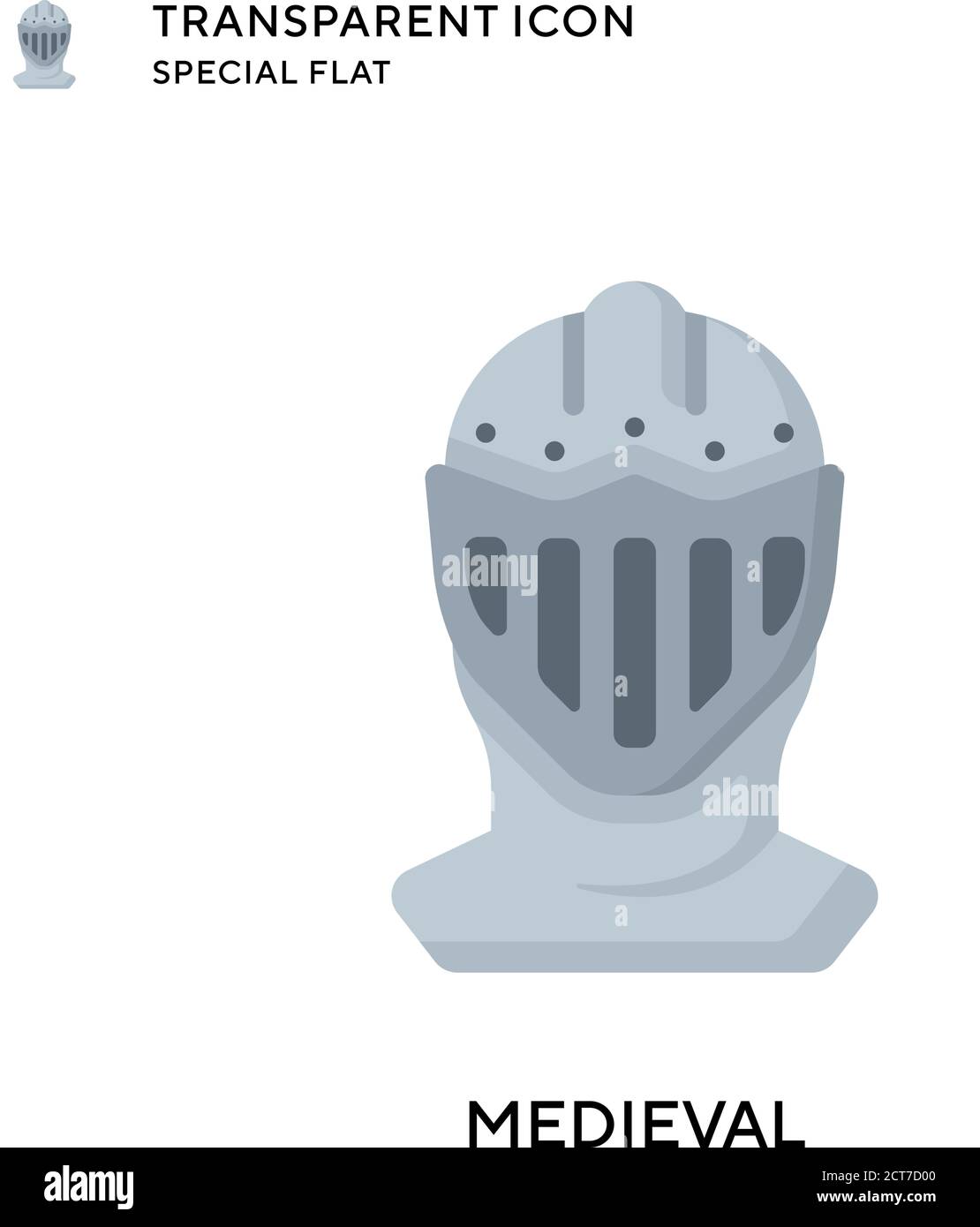 Medieval vector icon. Flat style illustration. EPS 10 vector Stock ...