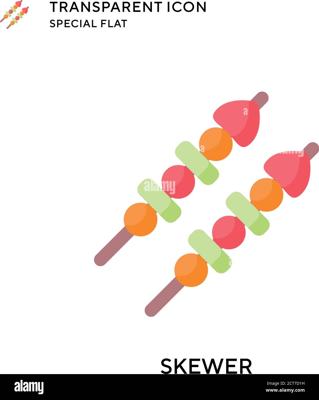 Rosemary skewers Stock Vector Images - Alamy