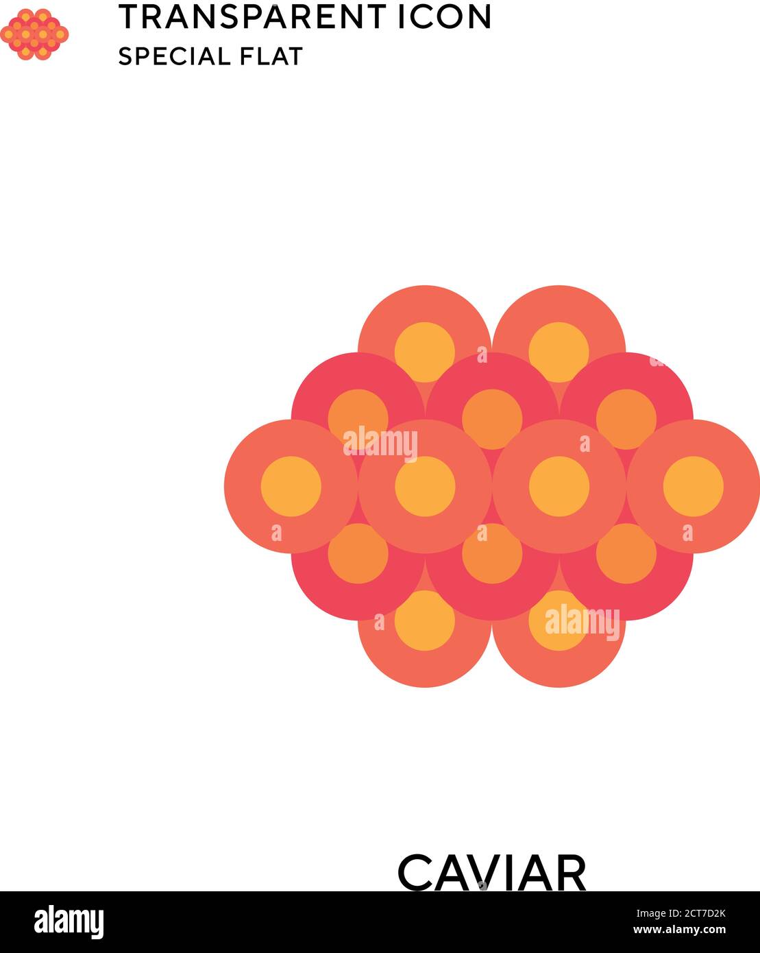 Caviar beluga Stock Vector Images - Alamy