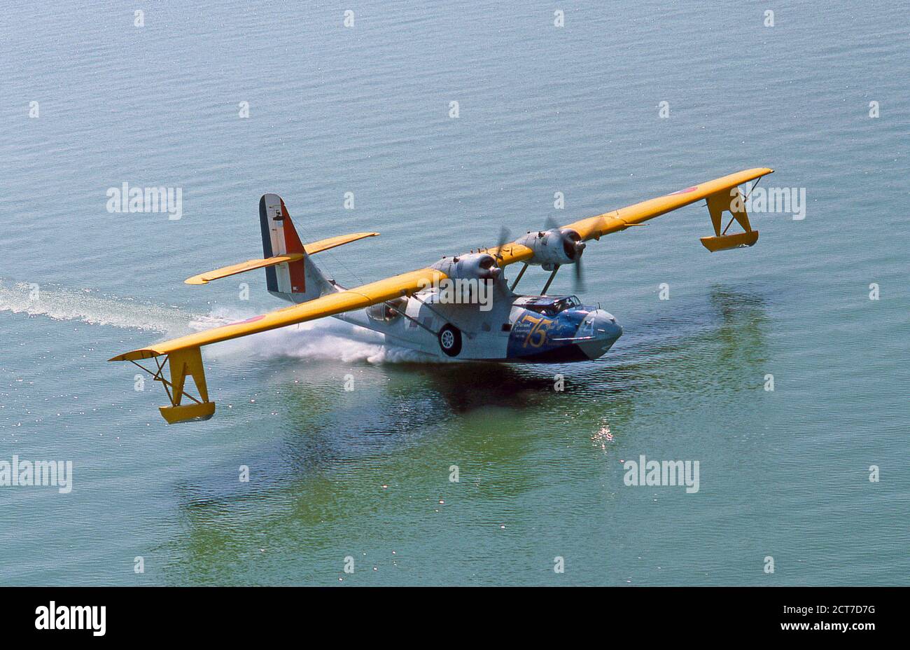 Consolidated PBY Catalina WWII Patrol Rescue Airplane/Seaplane Stock ...