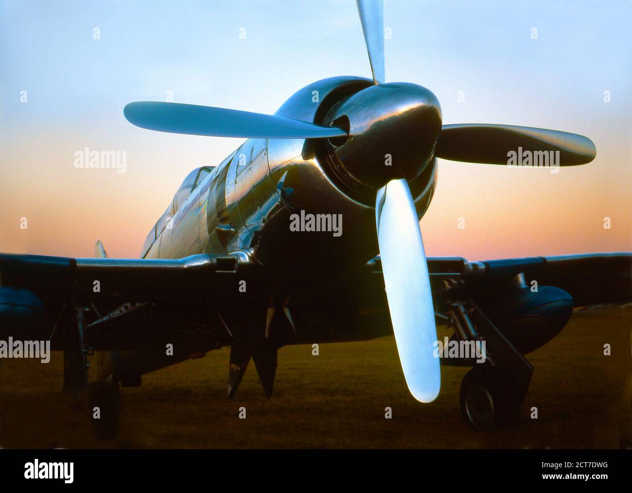 British Hawker Sea Fury fighter airplane Stock Photo - Alamy