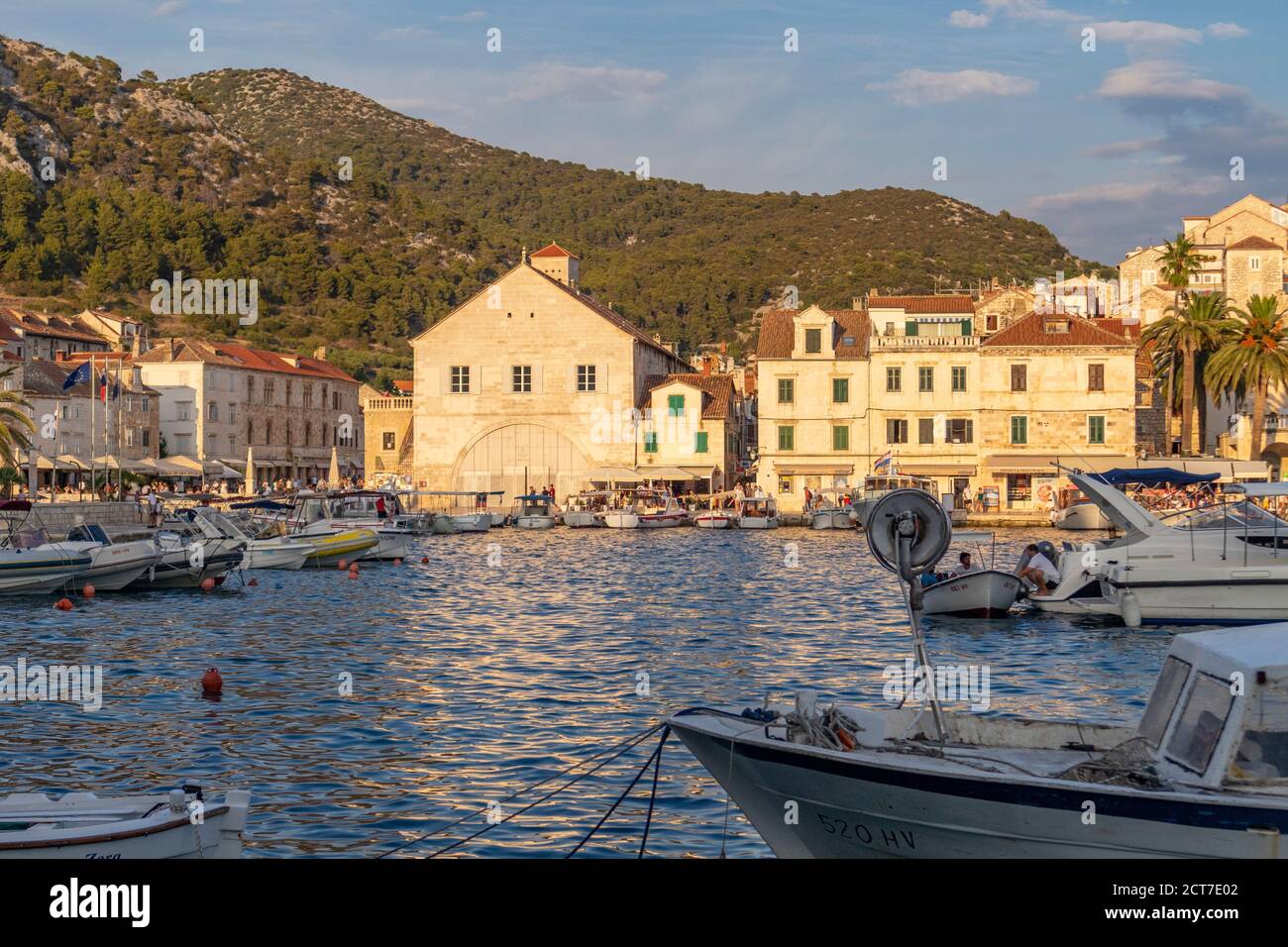 Hvar/ Croatia-August 6th, 2020: Old, military arsenal building, now ...