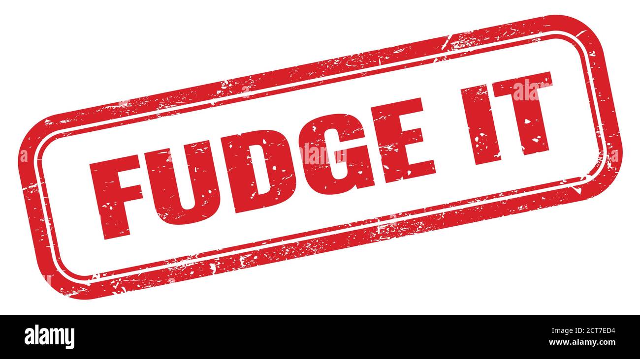 Fudge sign Cut Out Stock Images & Pictures - Alamy