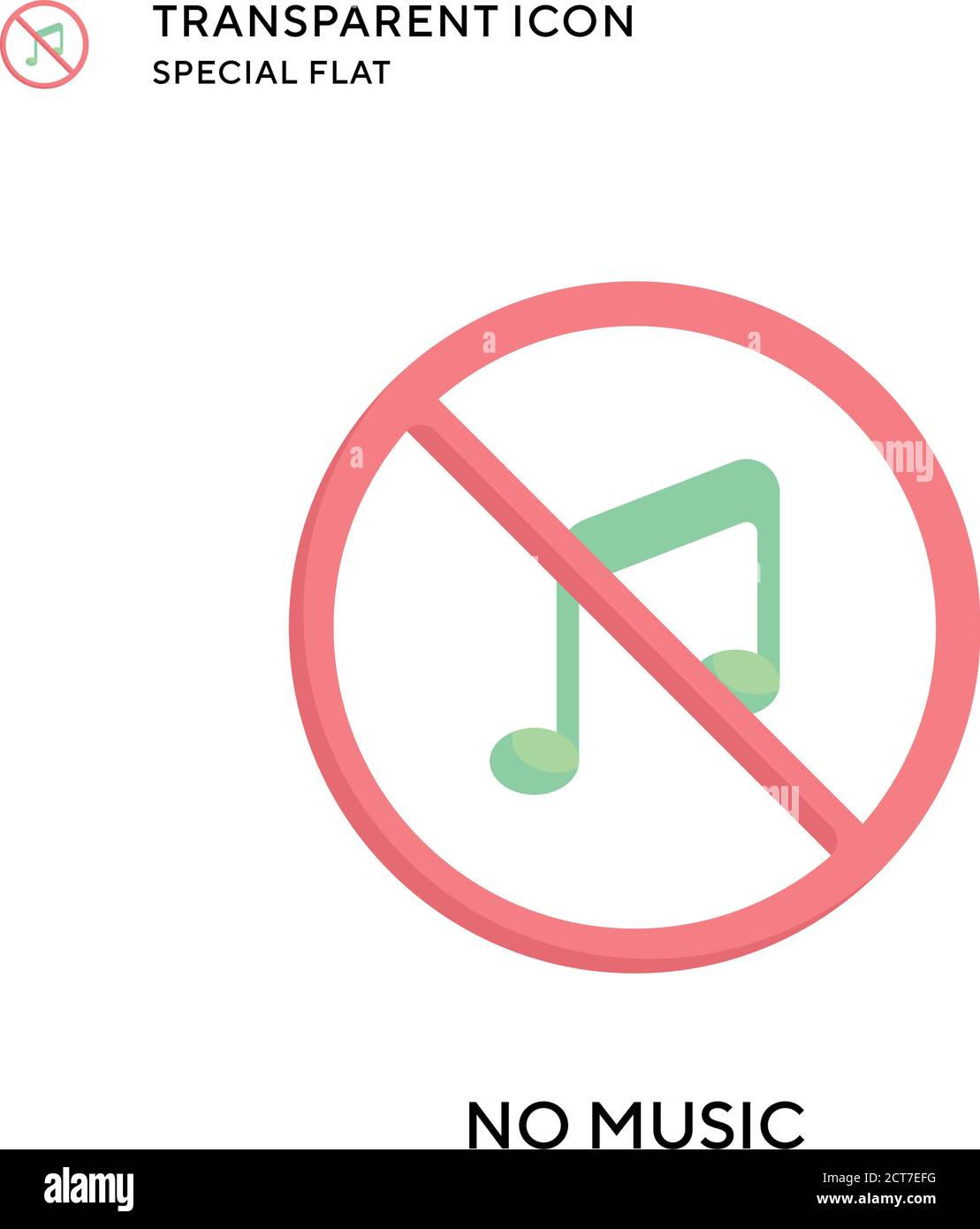 Music speaker ban sign hi-res stock photography and images - Alamy
