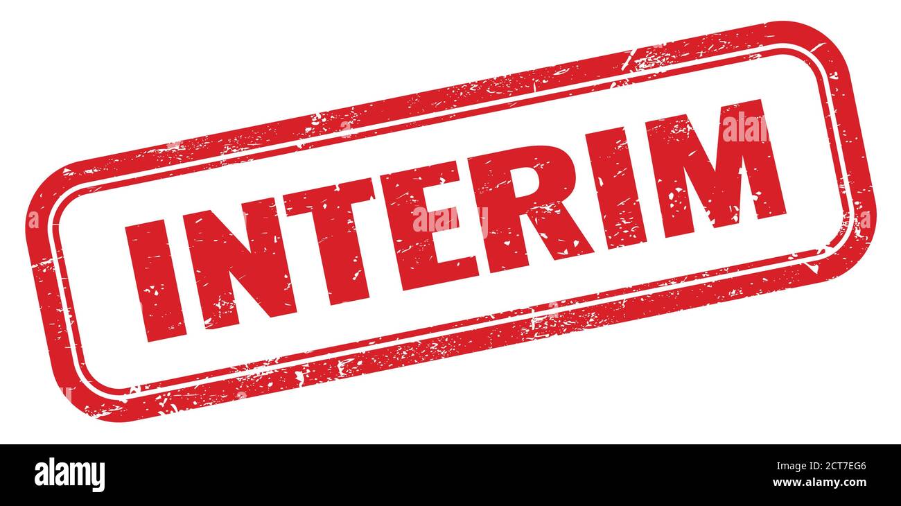 Interim stamp hi-res stock photography and images - Alamy