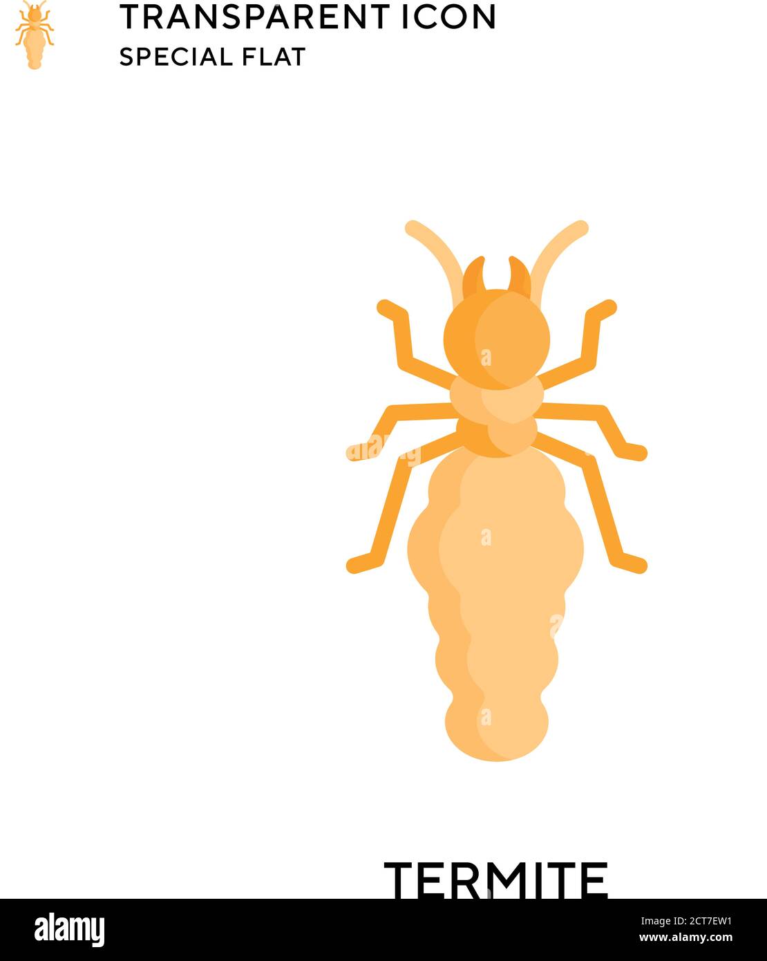 Termites Close Up Stock Vector Images Alamy