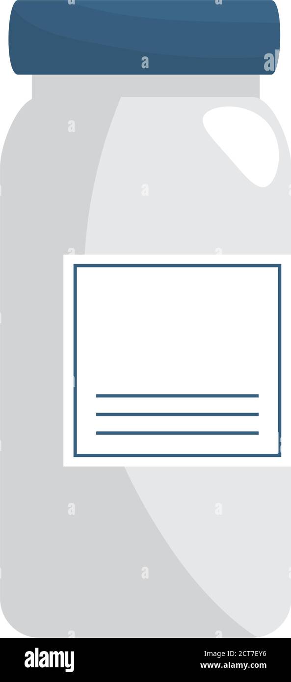 laboratory bottle with label vector design Stock Vector Image & Art - Alamy