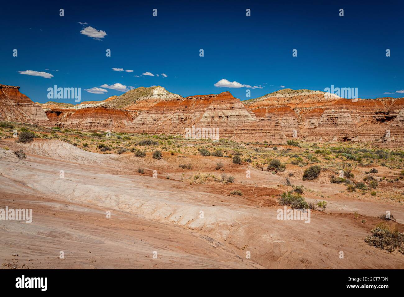The Toadstool Trail leads to an area of hoodoos and balanced rock ...