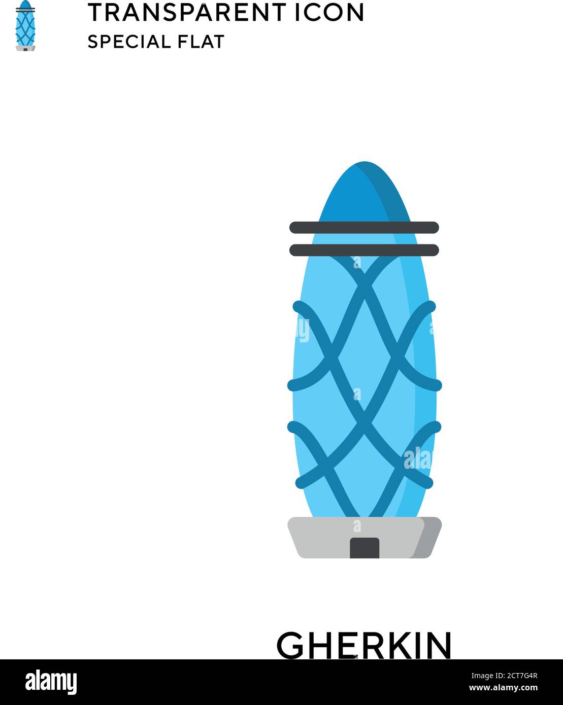 Gherkin view Stock Vector Images - Alamy