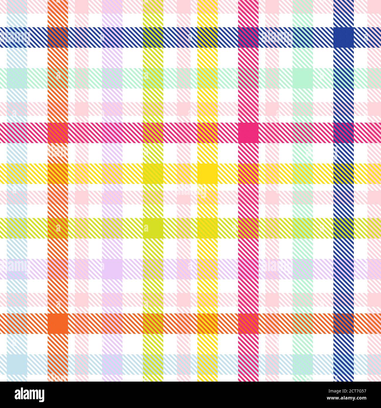 Rainbow Glen Plaid textured seamless pattern suitable for fashion ...