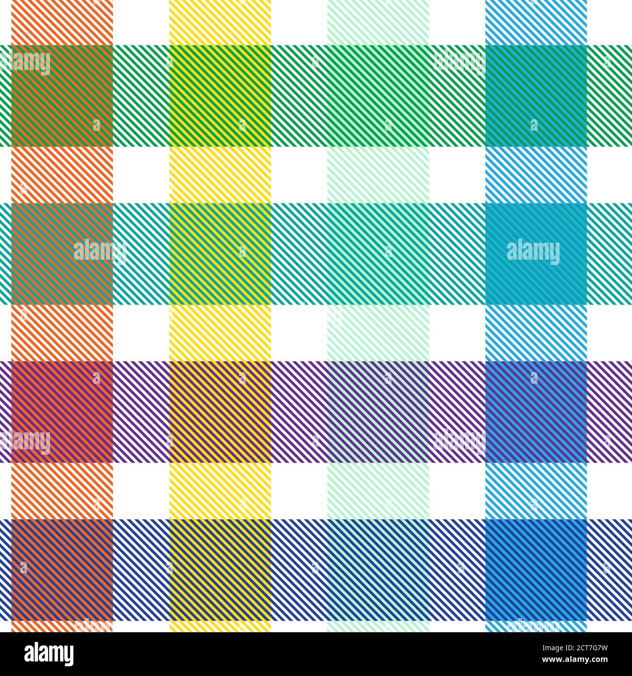 Rainbow Glen Plaid textured seamless pattern suitable for fashion ...