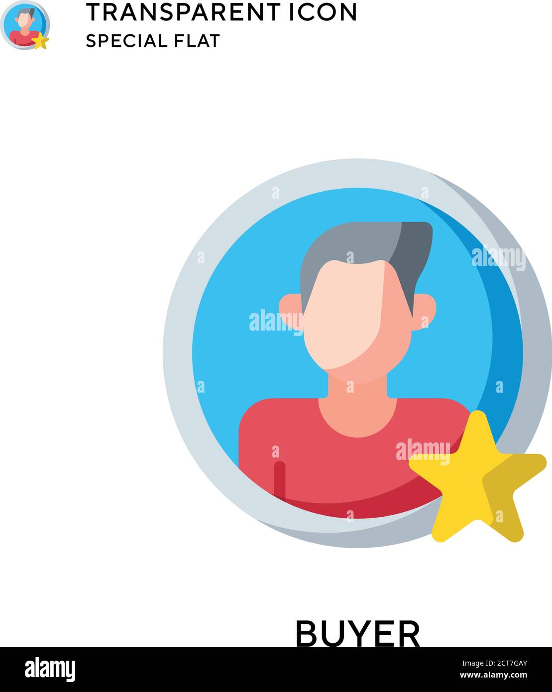 Man viewing merchandise Stock Vector Images - Alamy