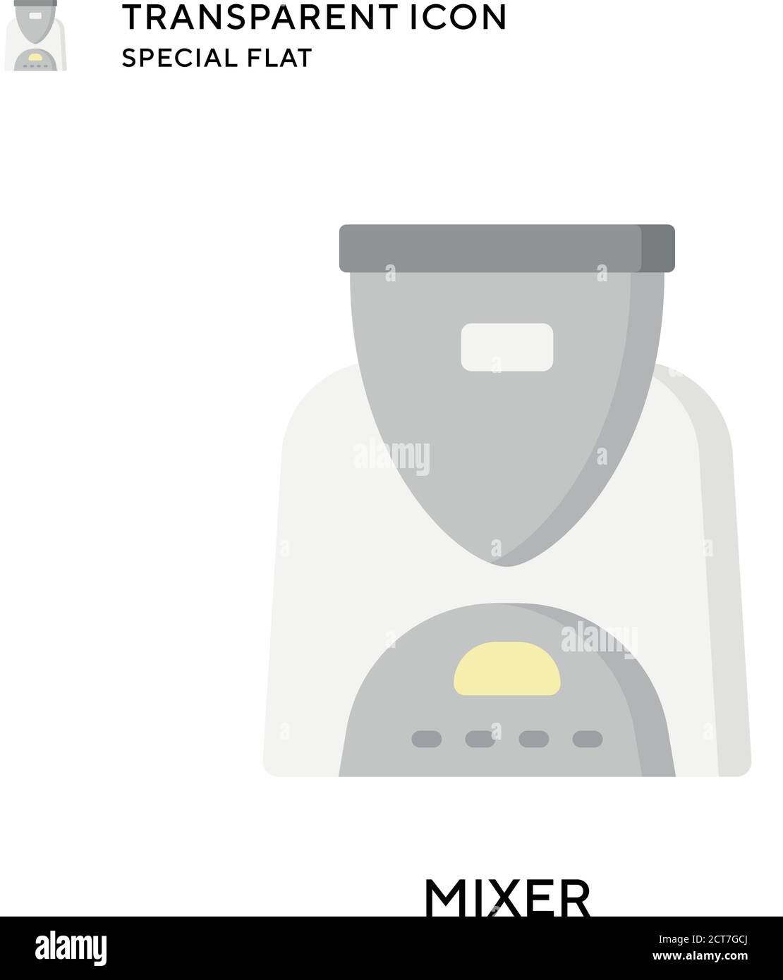 Mixing paint machine Stock Vector Images - Alamy
