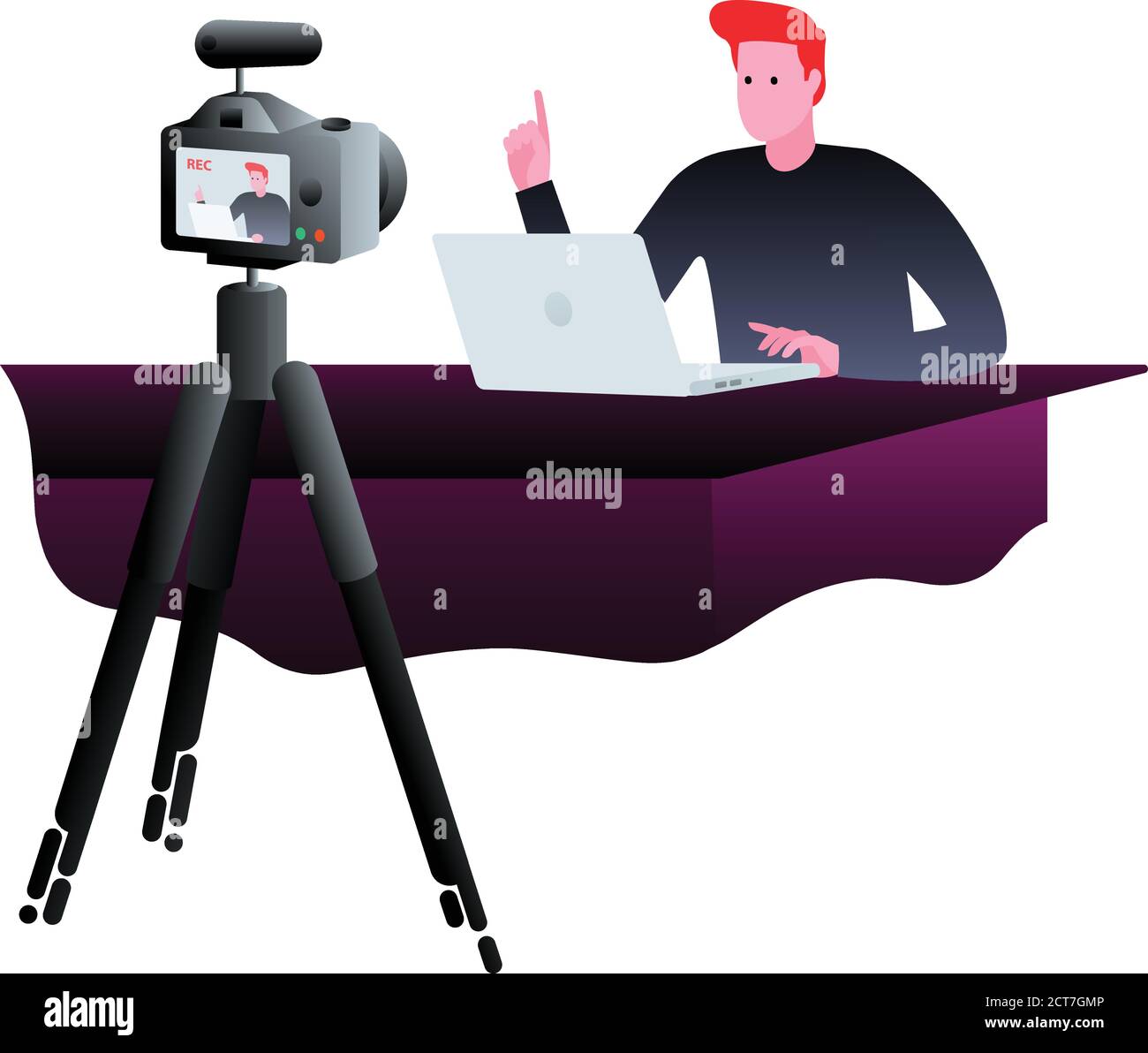 Young vegetation Stock Vector Images - Alamy