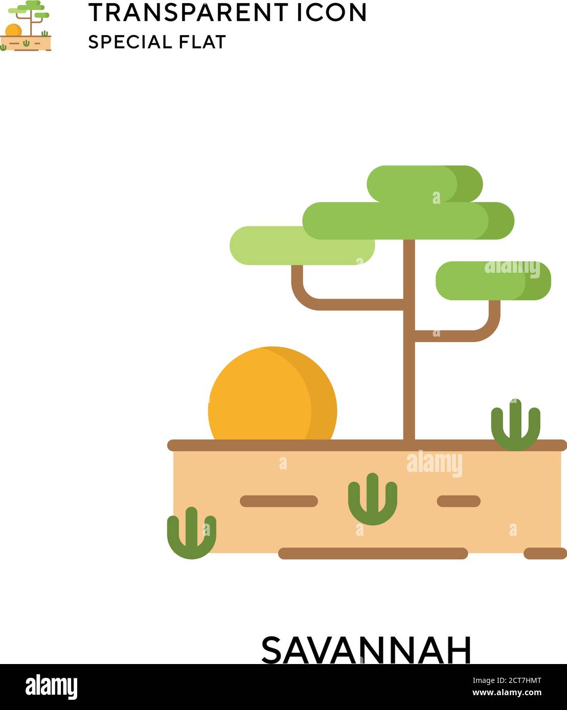 Savannah landmark Cut Out Stock Images & Pictures - Alamy