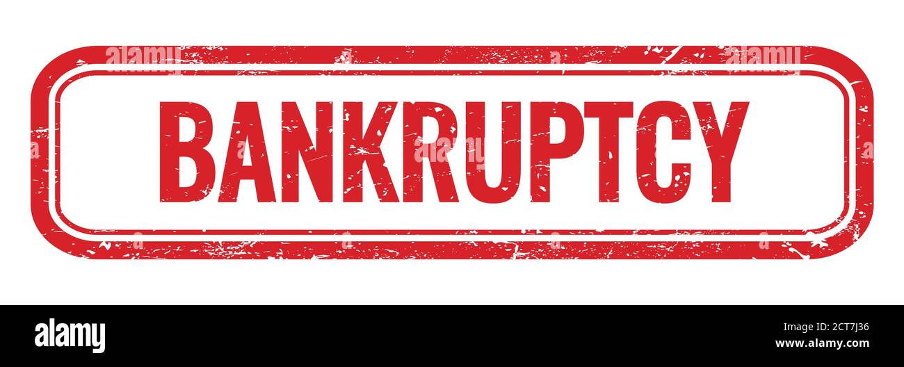 Bankruptcy stamp sign seal hi-res stock photography and images - Alamy
