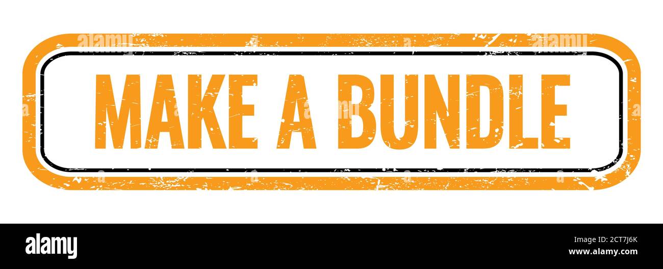 Make a bundle stamp hi-res stock photography and images - Alamy