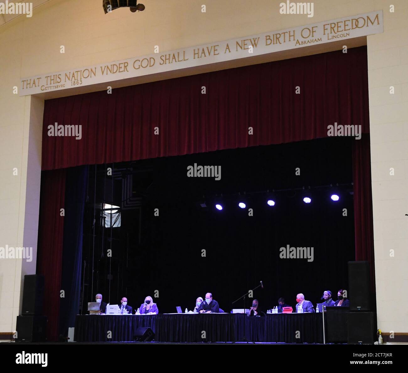 Racine, Wisconsin, USA. 21st Sep, 2020. Jury selection begins in ...