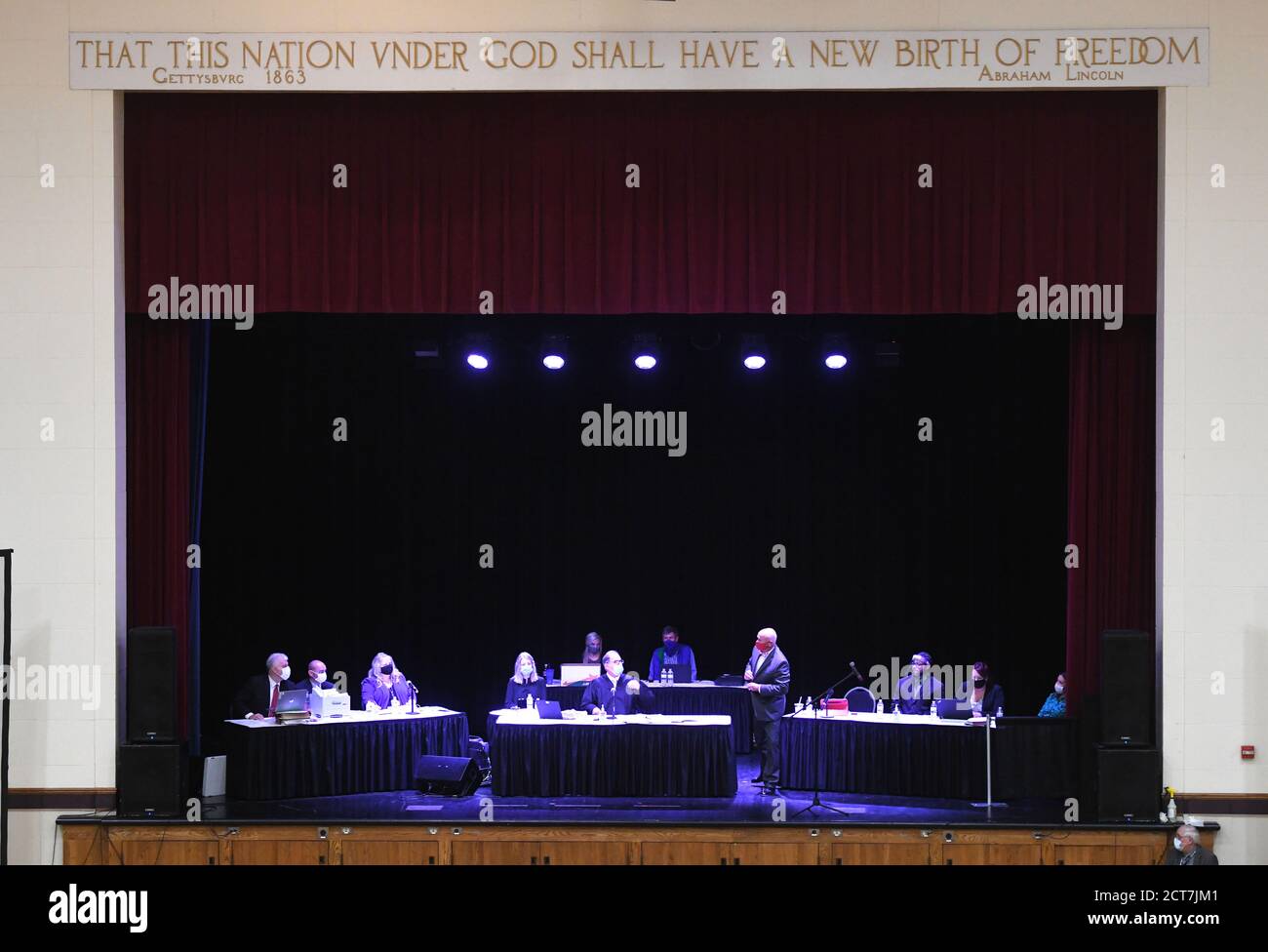 Racine, Wisconsin, USA. 21st Sep, 2020. Jury selection begins in ...