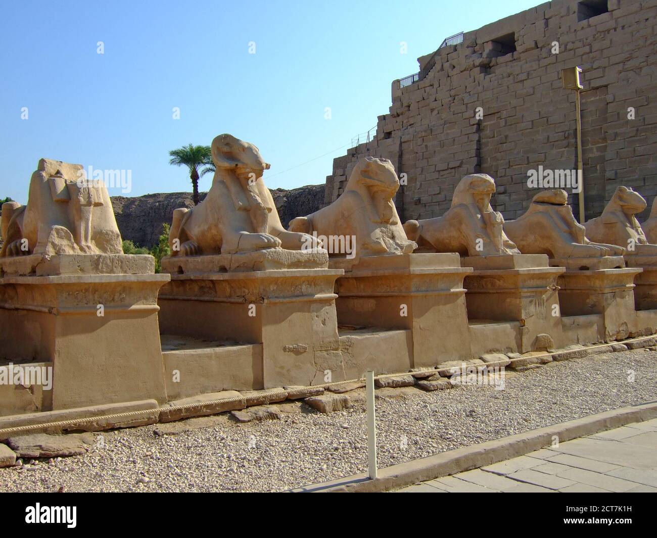 The Temple of Karnak on the Banks of the River Nile in Egypt, 2008 ...