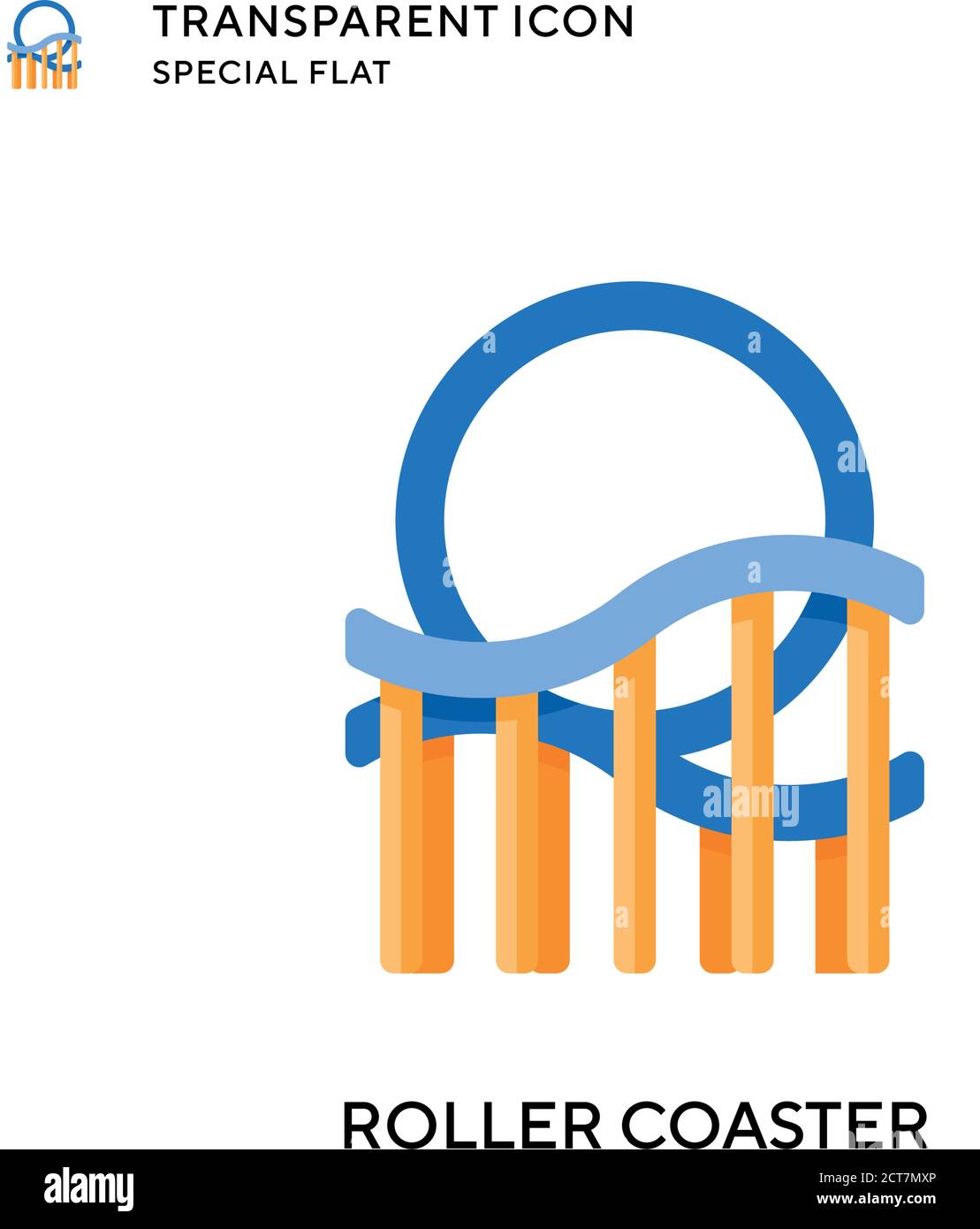 10 looping rollercoaster Stock Vector Images - Alamy