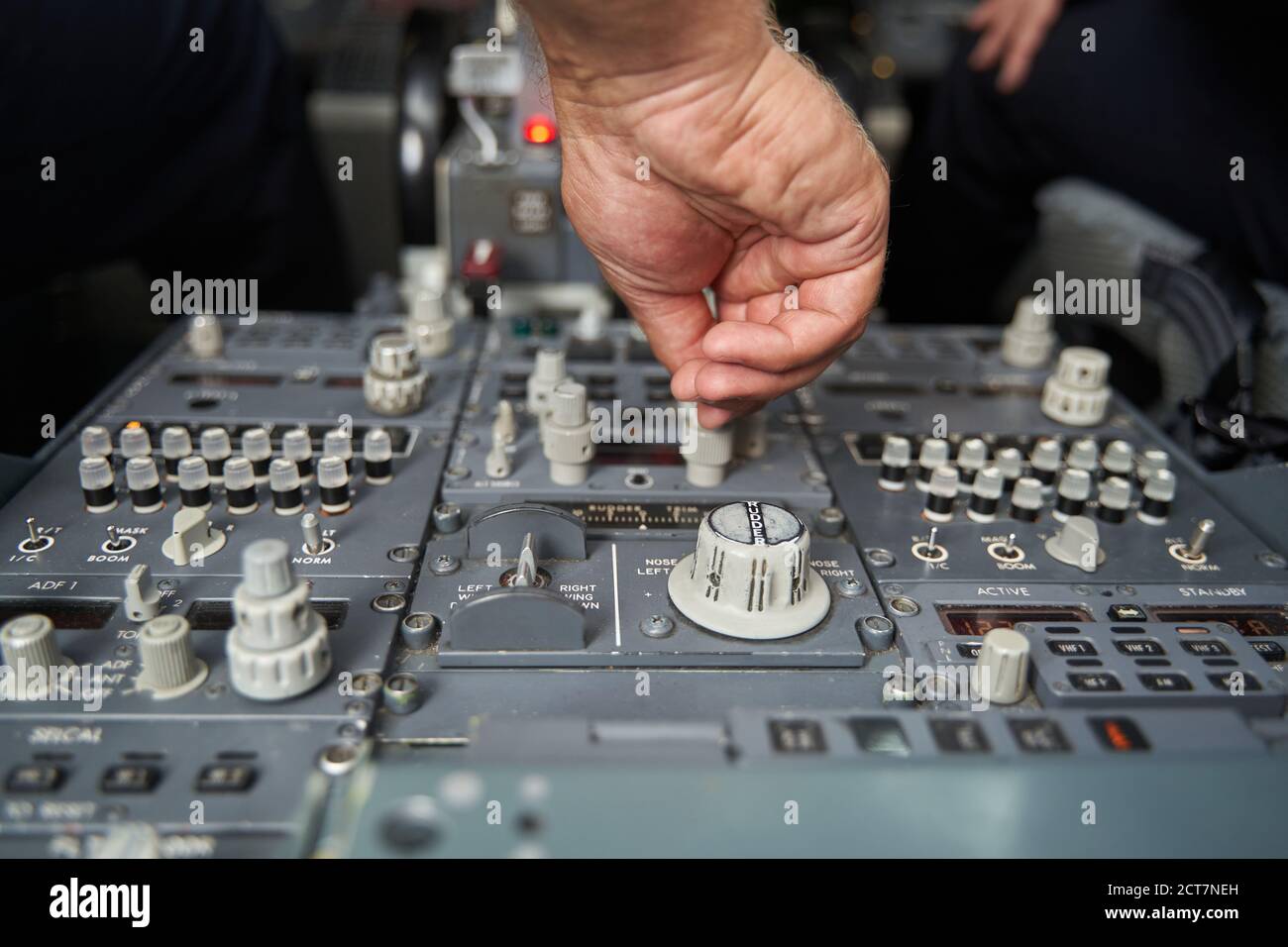 Pushing the buttons hi-res stock photography and images - Alamy