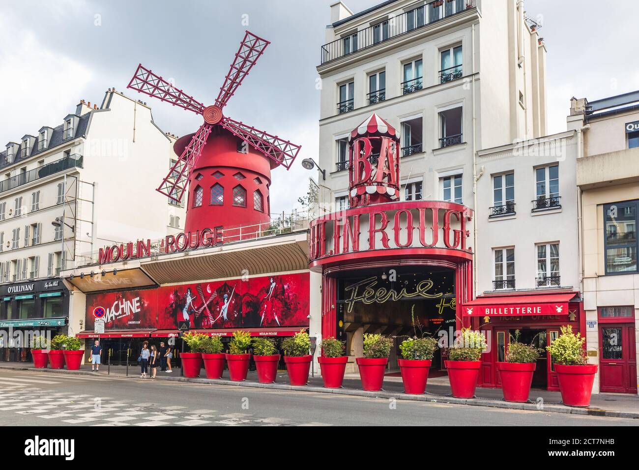 Moulin Rouge is a famous cabaret built in 1889, locating in the Paris ...