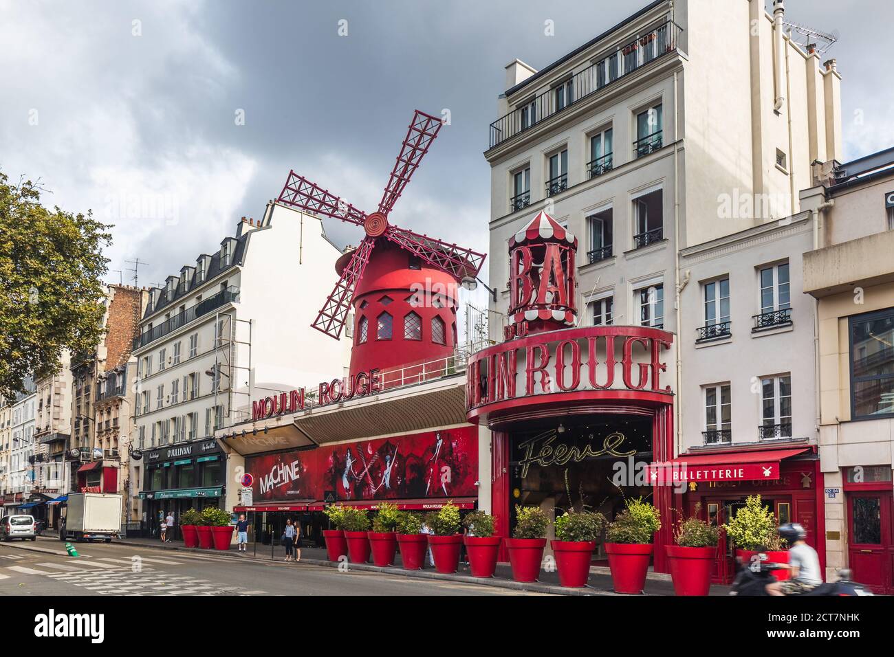 Moulin Rouge is a famous cabaret built in 1889, locating in the Paris ...