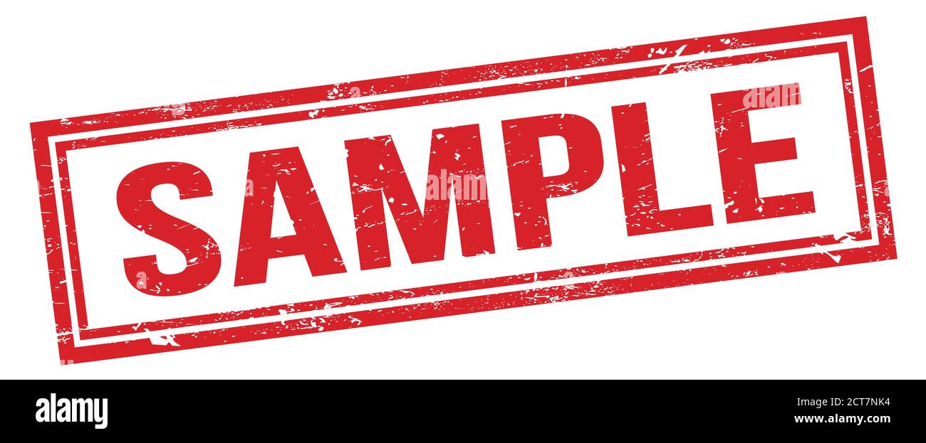 Sample stamp sign seal hi-res stock photography and images - Alamy