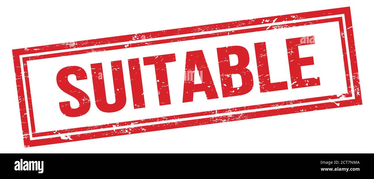 Suitable stamp hi-res stock photography and images - Alamy