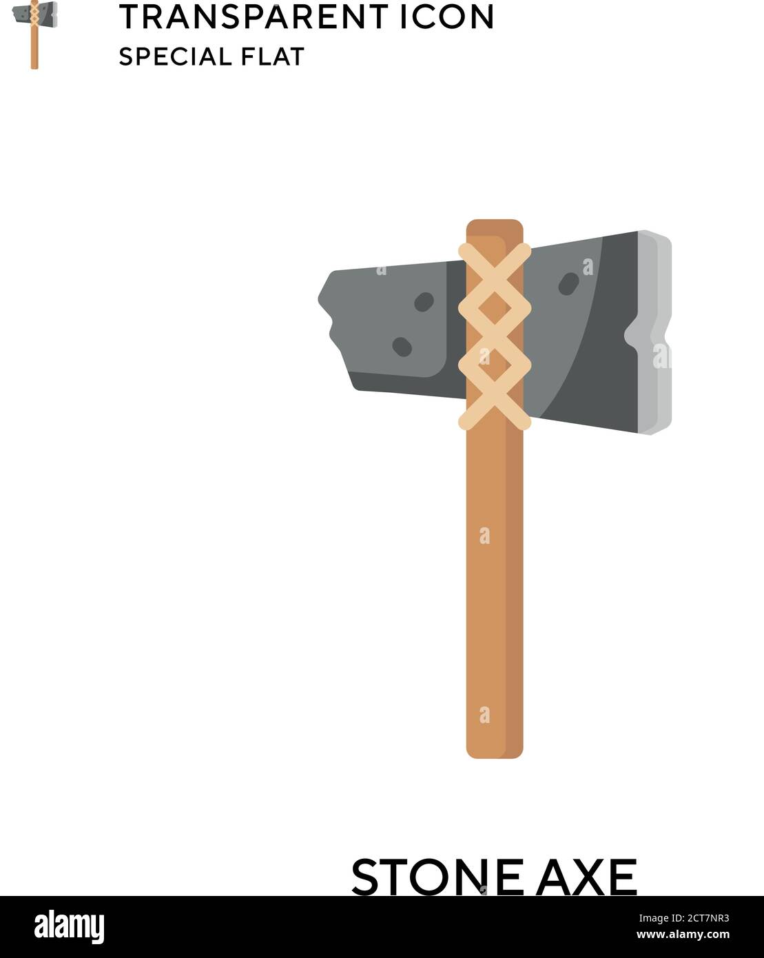 Prehistoric cutting tool Stock Vector Images - Alamy