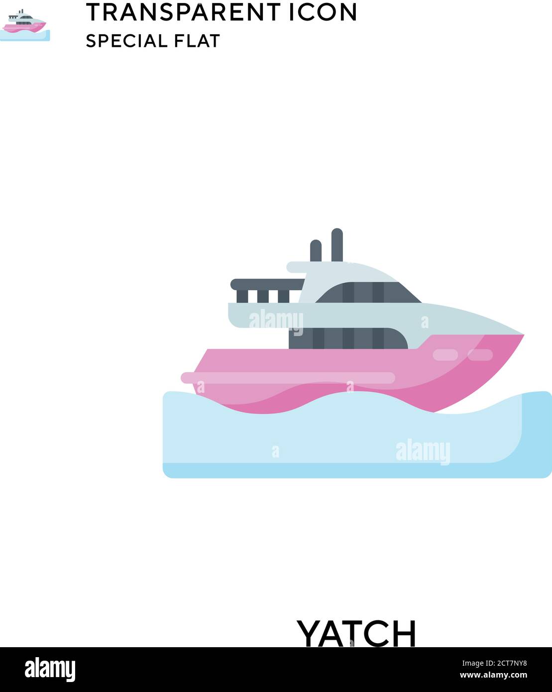 Yatch vector vectors hi-res stock photography and images - Alamy