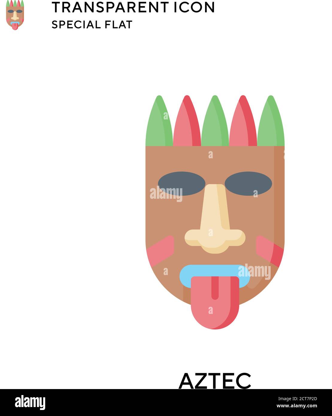 Maya vintage style aztec Cut Out Stock Images & Pictures - Alamy