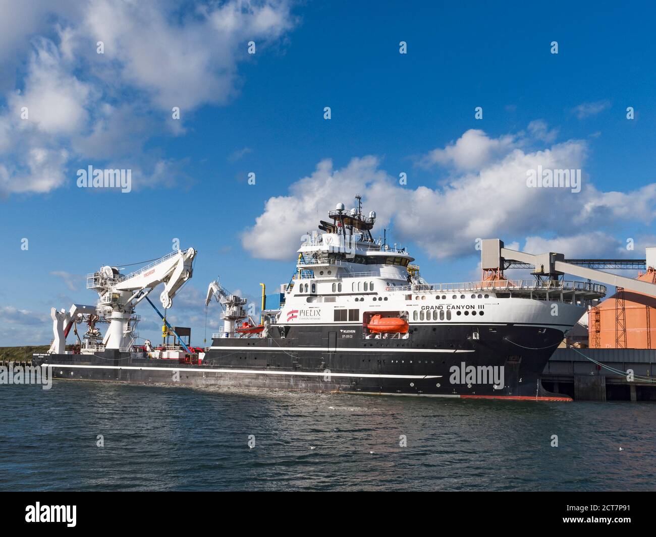 Grand Canyon 3, a multi-role construction support vessel with 250 ton Active Heave compensated ...