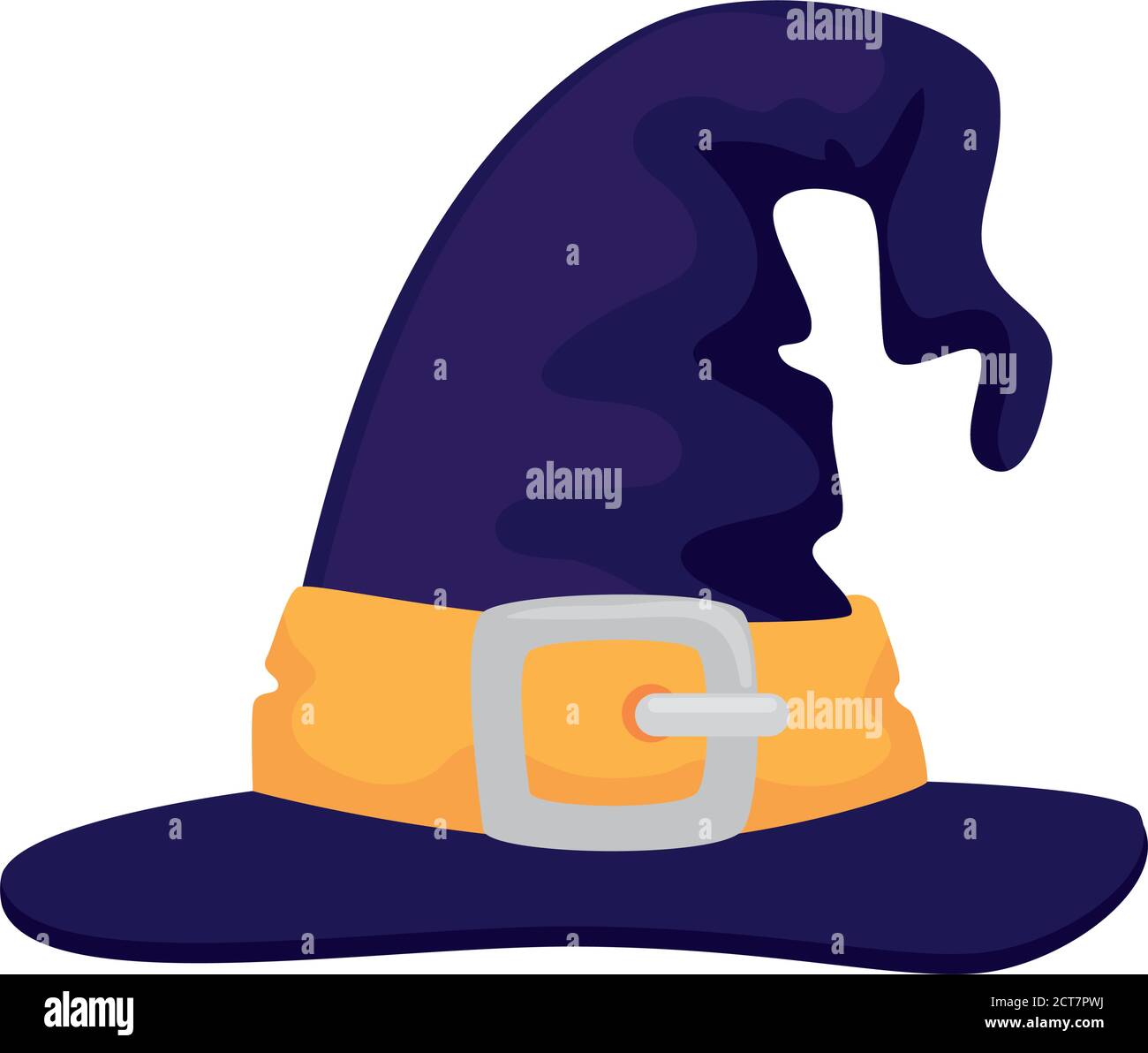 halloween witch hat vector design Stock Vector Image & Art - Alamy