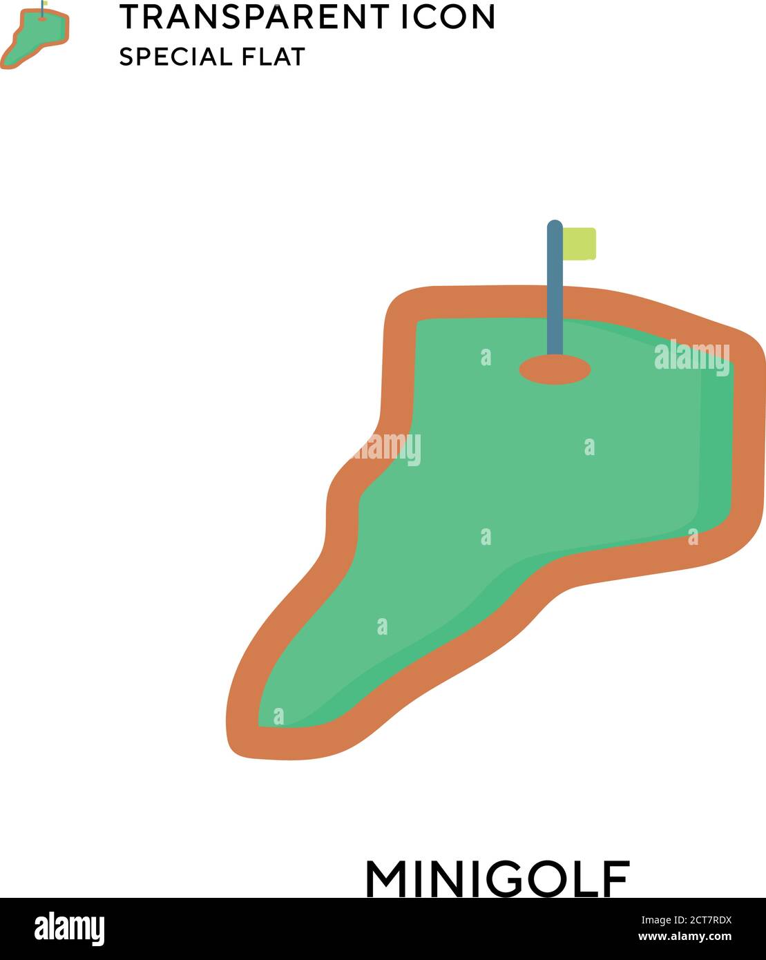 Mini golf recreation mini golf vector vectors hi-res stock photography ...