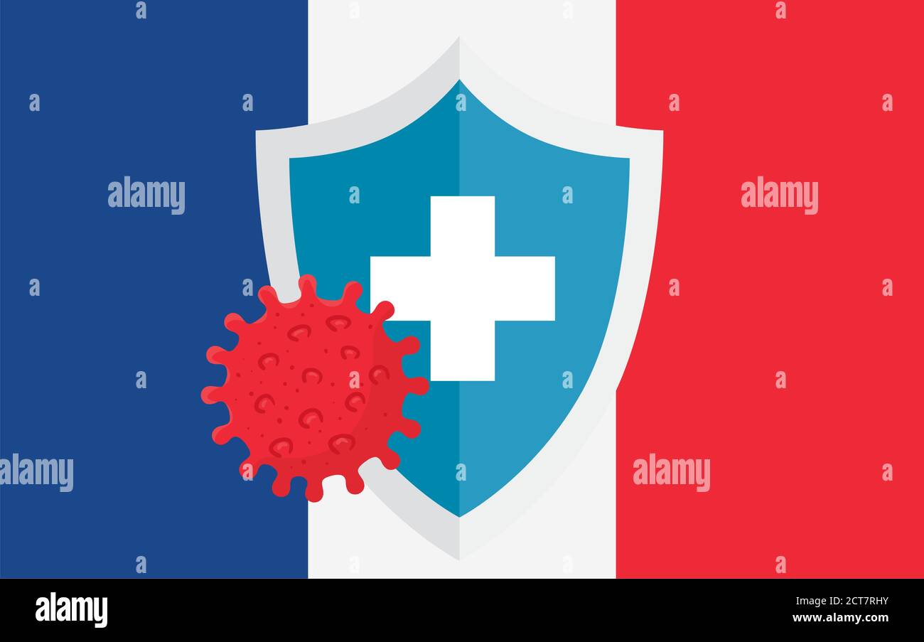 Corona in france Stock Vector Images - Alamy