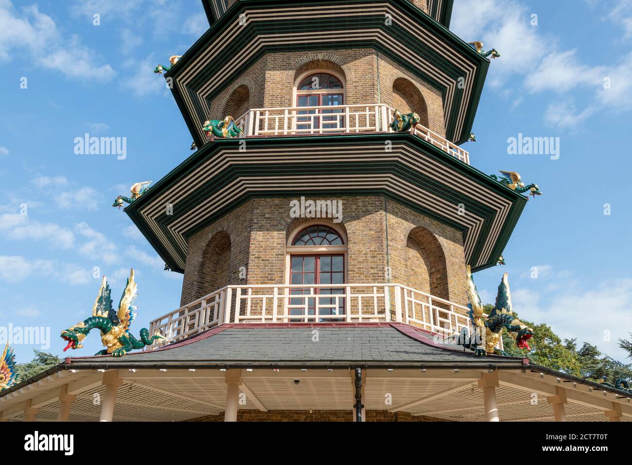 The Great Pagoda at Kew Gardens, London, England Stock Photo - Alamy