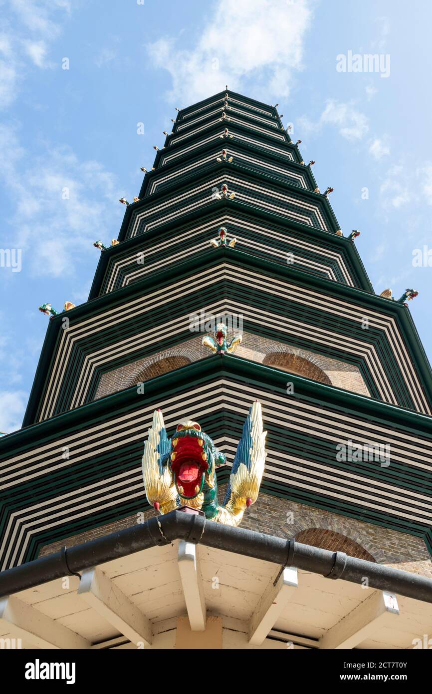 The Great Pagoda at Kew Gardens, London, England Stock Photo - Alamy