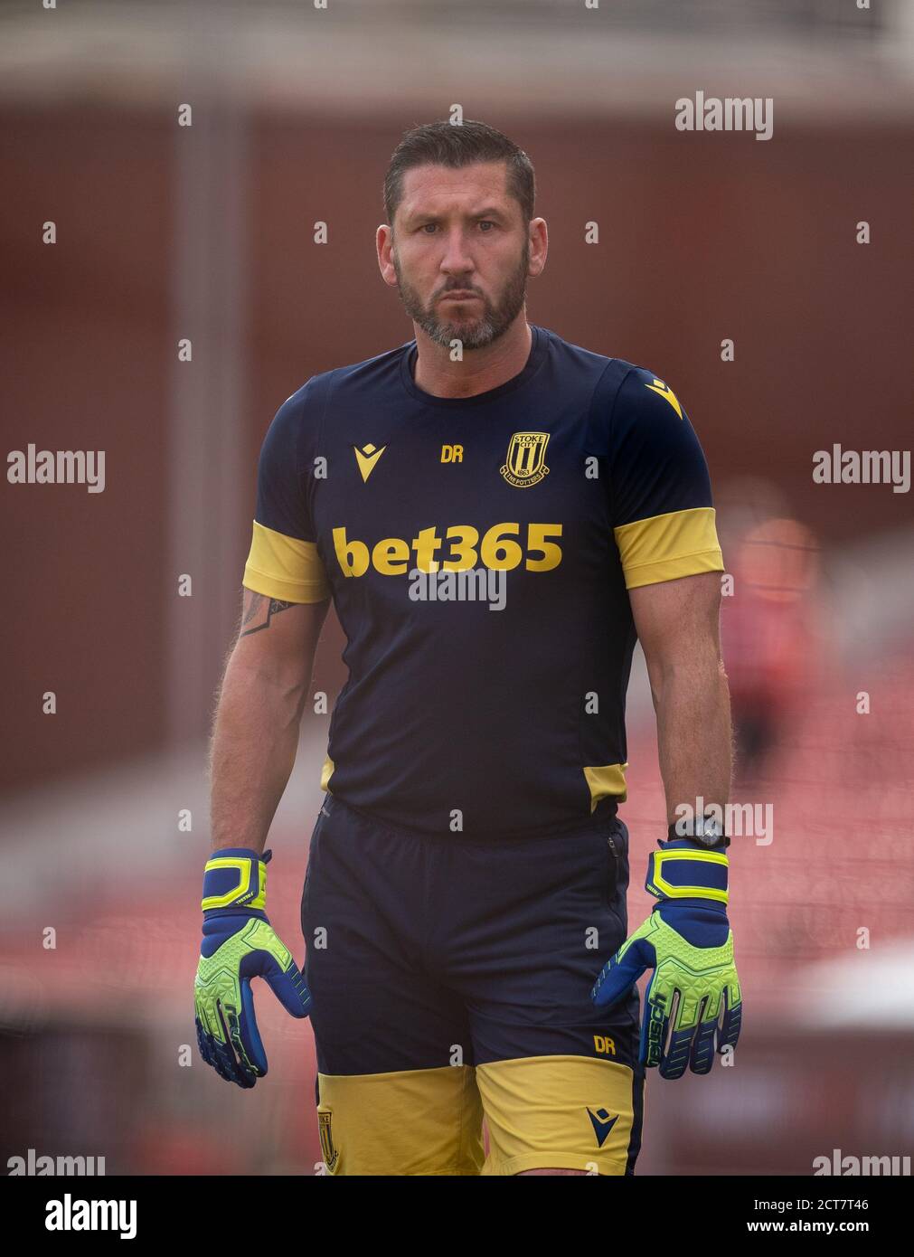 Stoke On Trent, UK. 20th Sep, 2020. Stoke City Goalkeeping Coach David ...