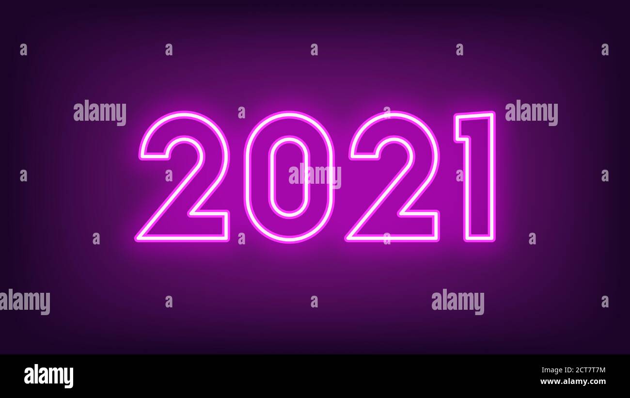 2021 Neon Stock Vector Images - Alamy