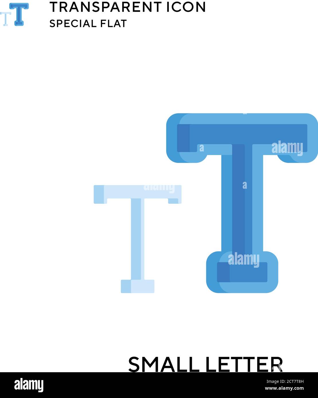 Small letter vector icon. Flat style illustration. EPS 10 vector Stock ...