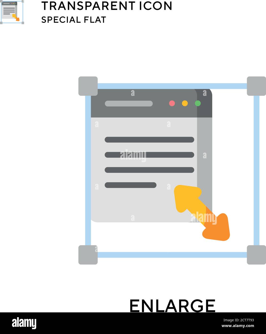 Enlarged view Stock Vector Images - Alamy