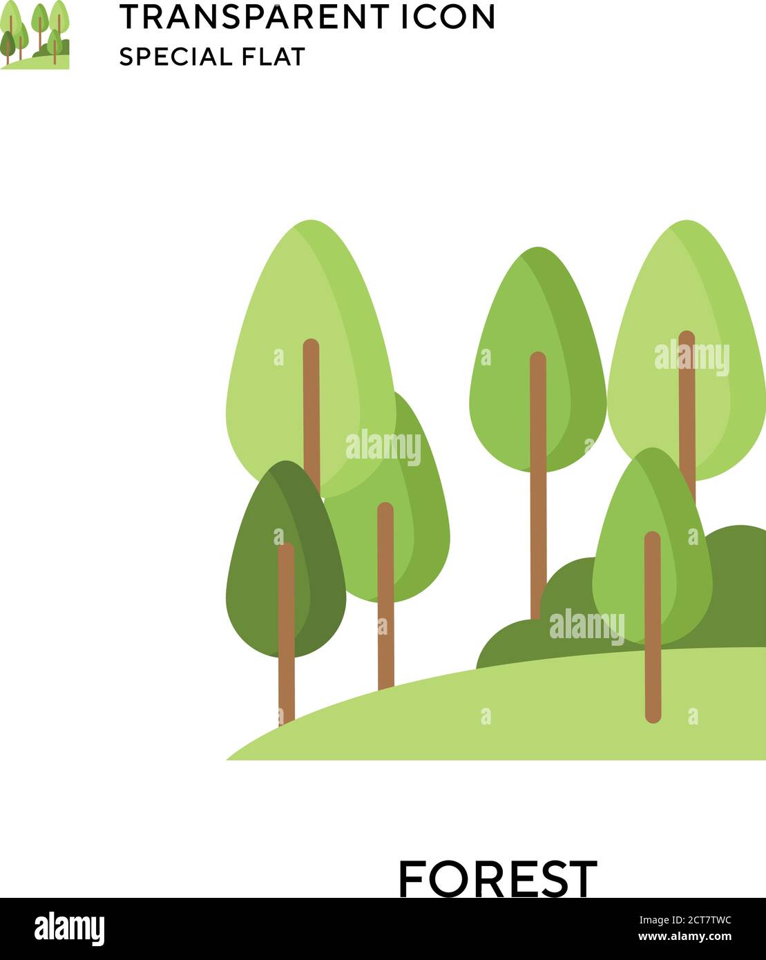 Sunny foggy forest Cut Out Stock Images & Pictures - Alamy